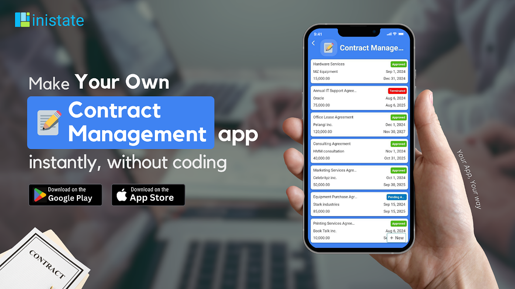 Contract Management App Template: Streamline Your Business's Contract ...