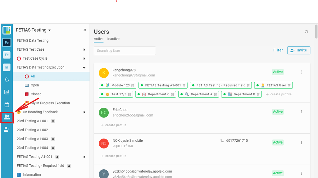 How to check users active/inactive & filter by role - Studio - Inistate ...