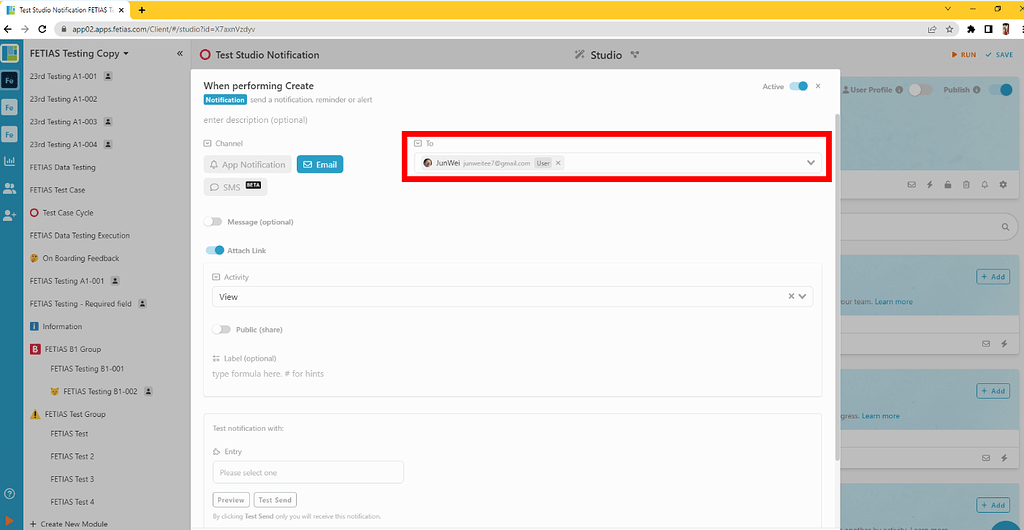 How To Send Notification To User Roles / Usernames / Email - Studio ...