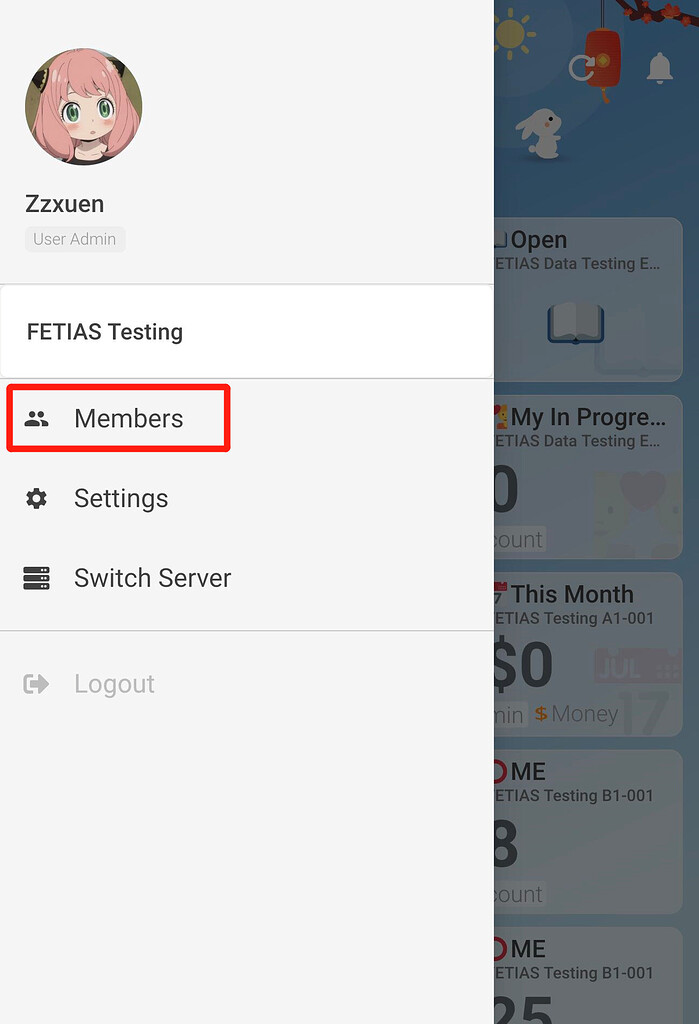 Guide User Admin Support Inistate Community